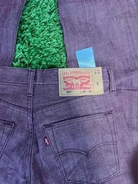 Levi's | Jeans | Levis 5 Original Fit White Oak Cone Denim Red Selvedge ...